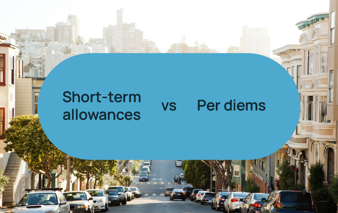 Short-term allowances vs per diems – what should you pay your short ...